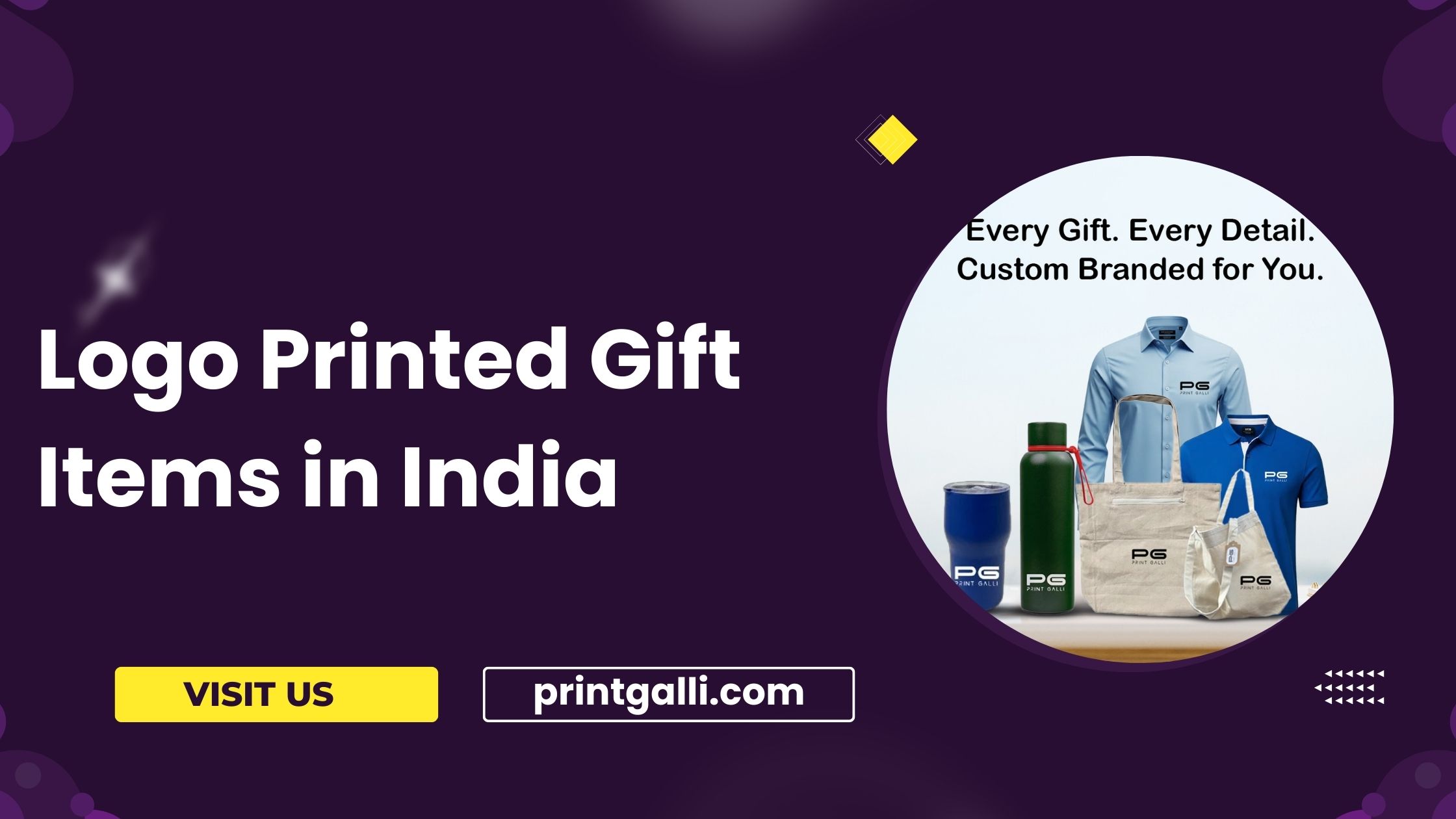 Logo Printed Gift Items in India - Print Galli